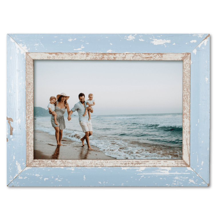 Reclaimed wooden picture frames - Luna Designs - recycled wood picture ...